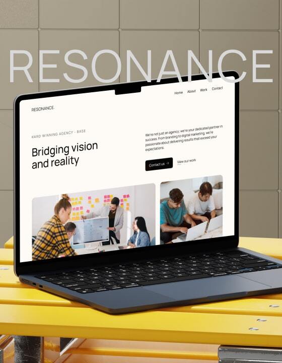 Resonance - Agency HTML5 Responsive Website Template