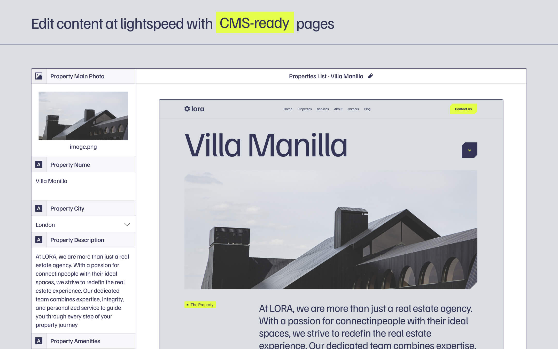 Lora - Real Estate HTML5 Responsive Website Template