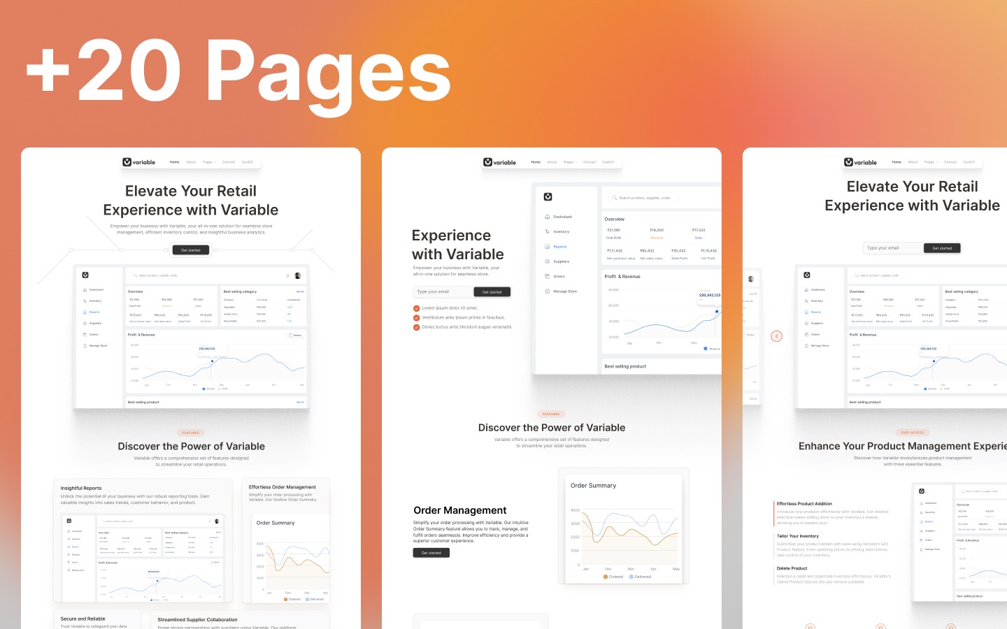 Variable - SaaS HTML5 Responsive Website Template