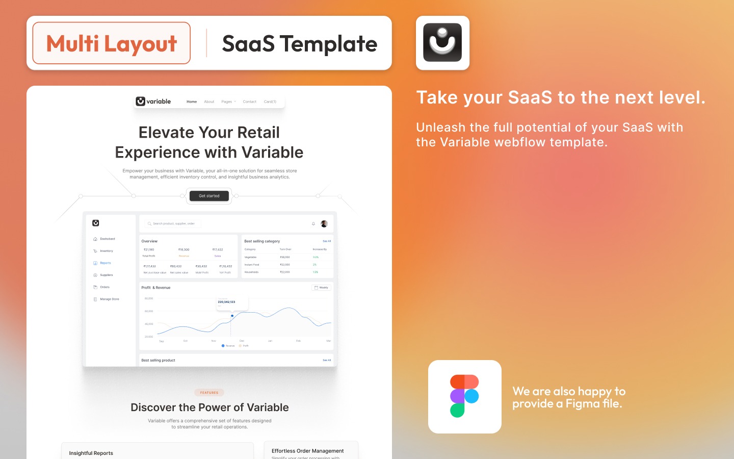 Variable - SaaS HTML5 Responsive Website Template