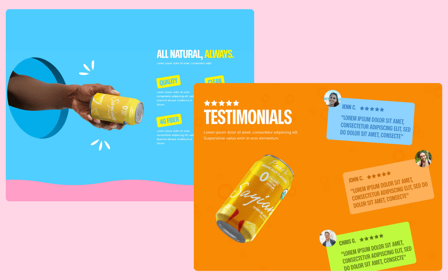 Sayian Drinks - Shop HTML5 Responsive Website Template