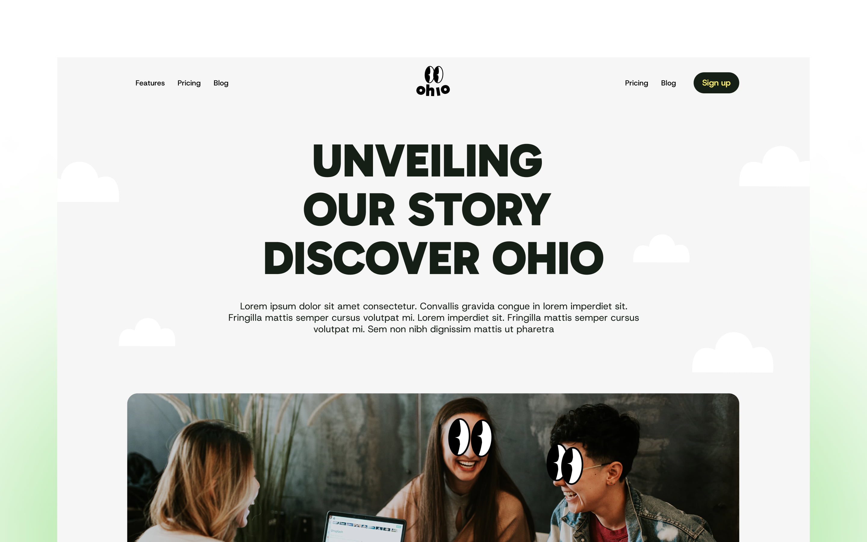Ohio - SaaS HTML5 Responsive Website Template