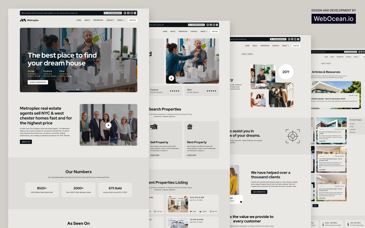 Website Templates by WebOcean | Webflow