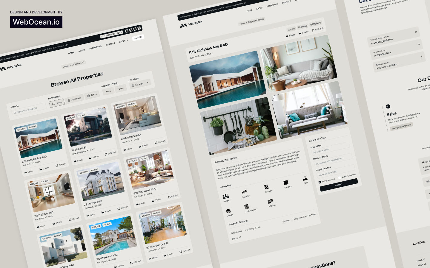 Metroplex - Real Estate HTML5 Responsive Website Template