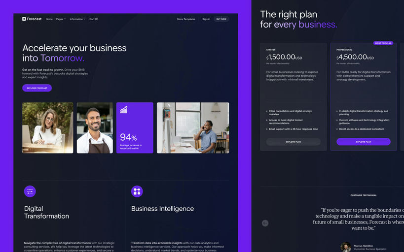 Website Templates by Medium Rare | Webflow