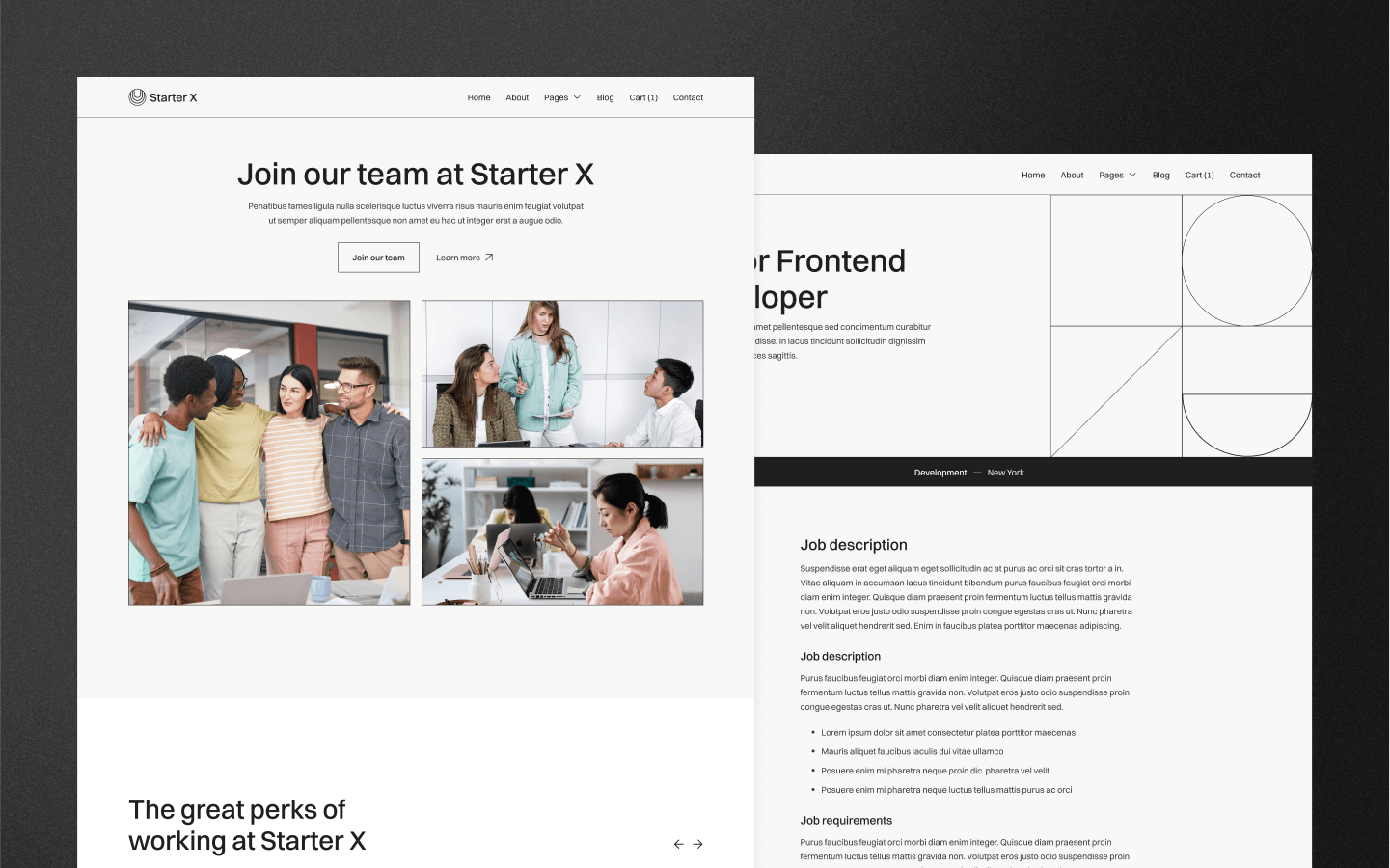 Starter X - Startup HTML5 Responsive Website Template