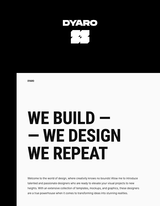 Dyaro - Agency HTML5 Responsive Website Template
