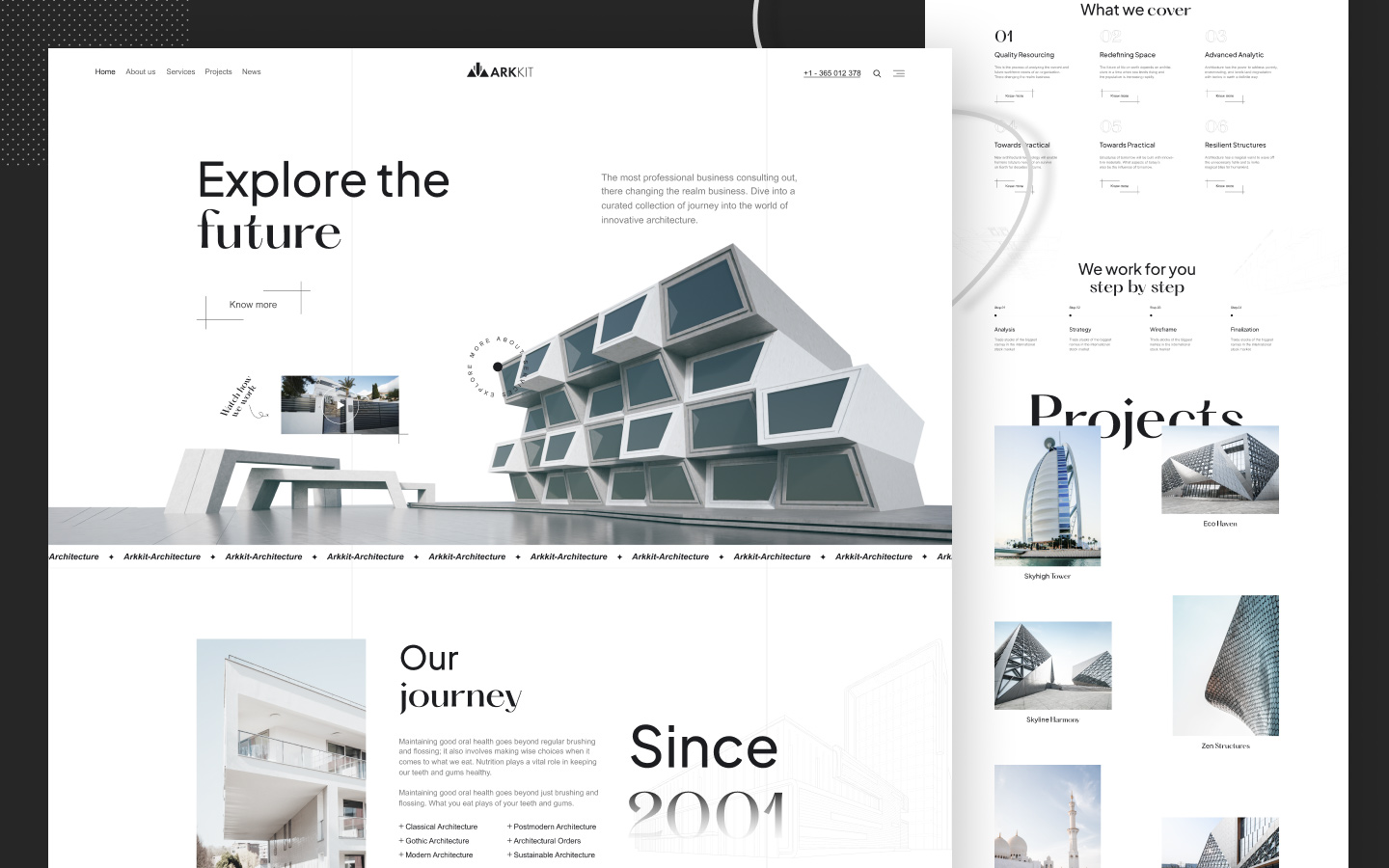 Arkkit - Architecture HTML5 Responsive Website Template