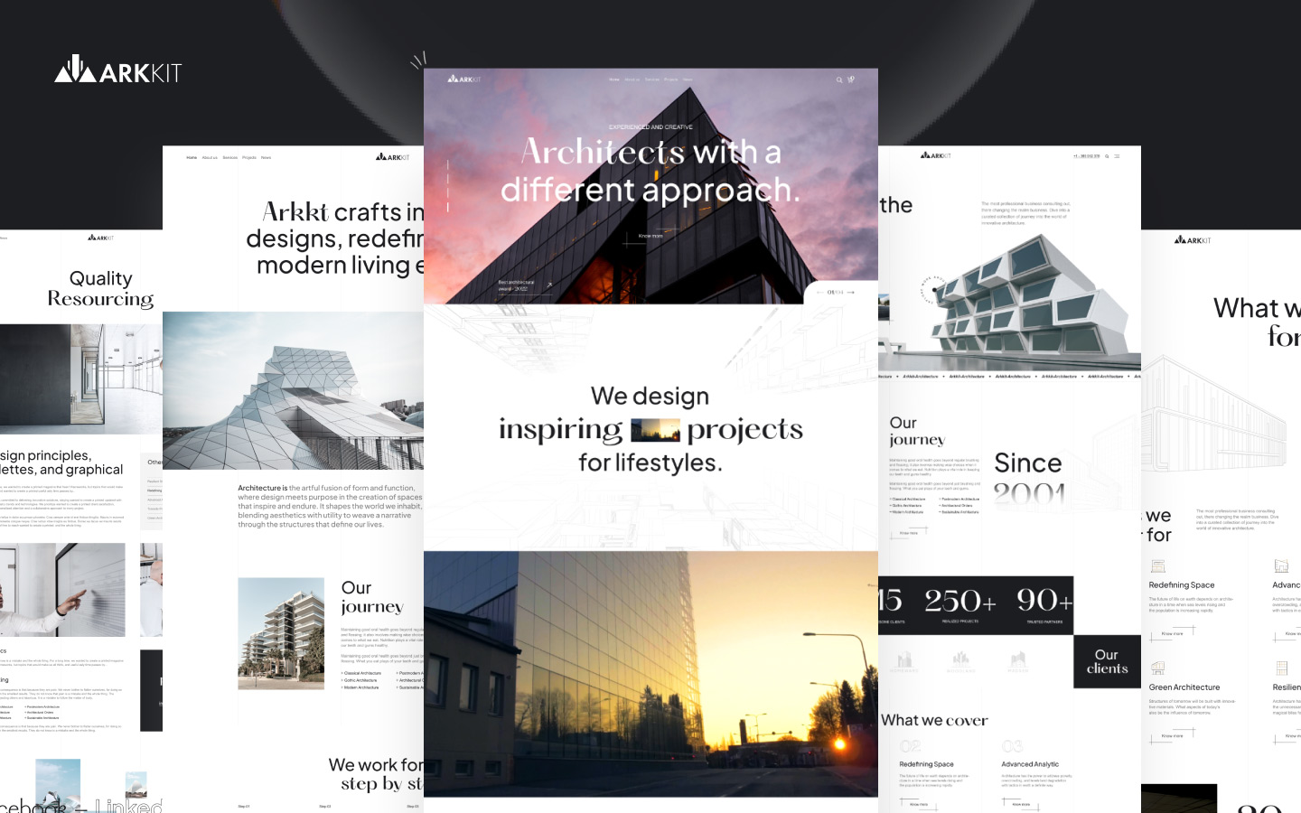 Arkkit - Architecture HTML5 Responsive Website Template