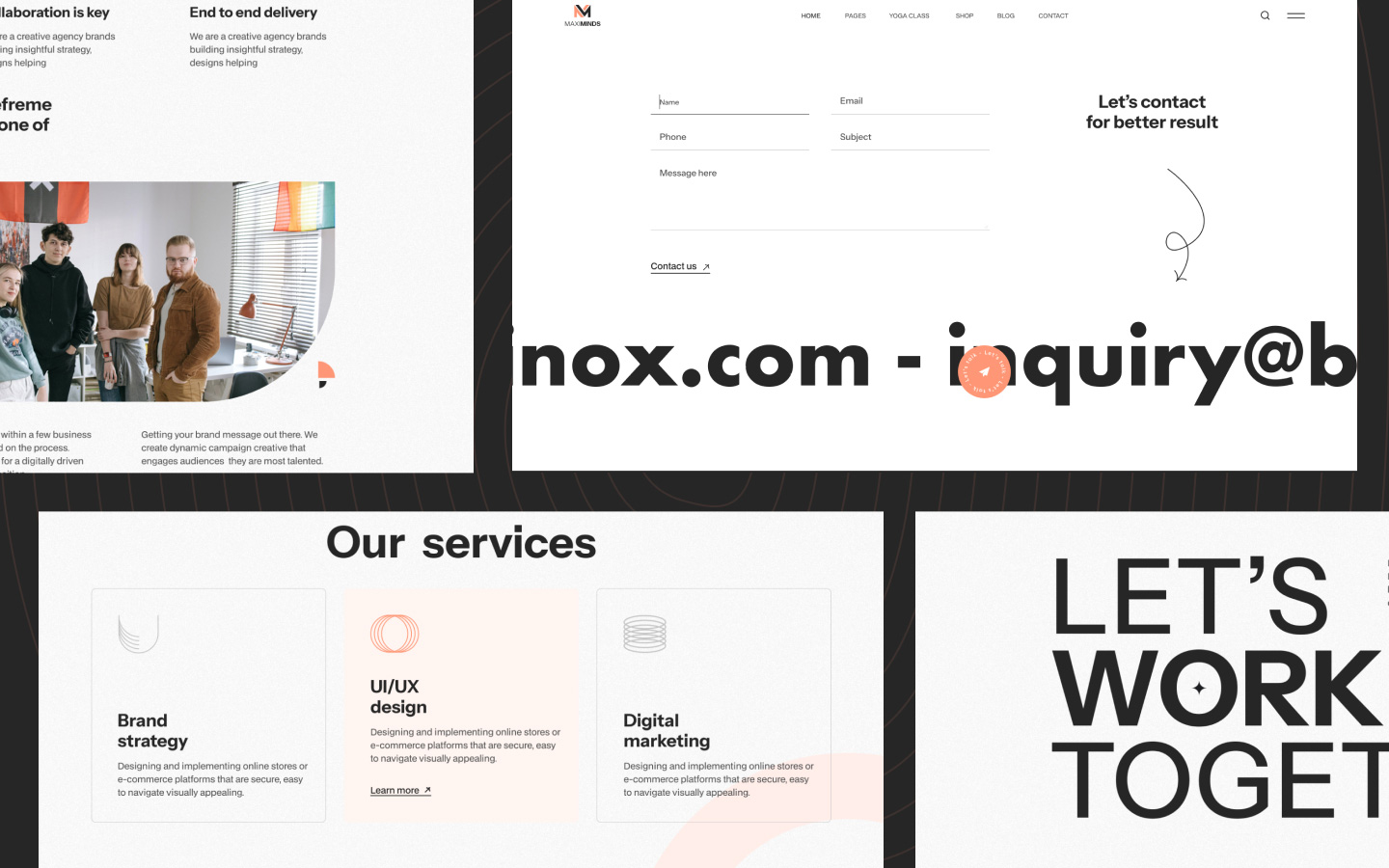 Maximinds - Agency HTML5 Responsive Website Template