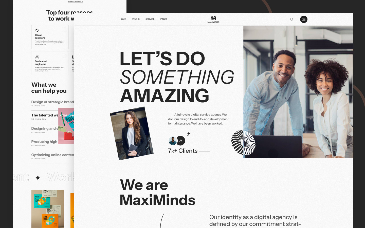 Maximinds - Agency HTML5 Responsive Website Template