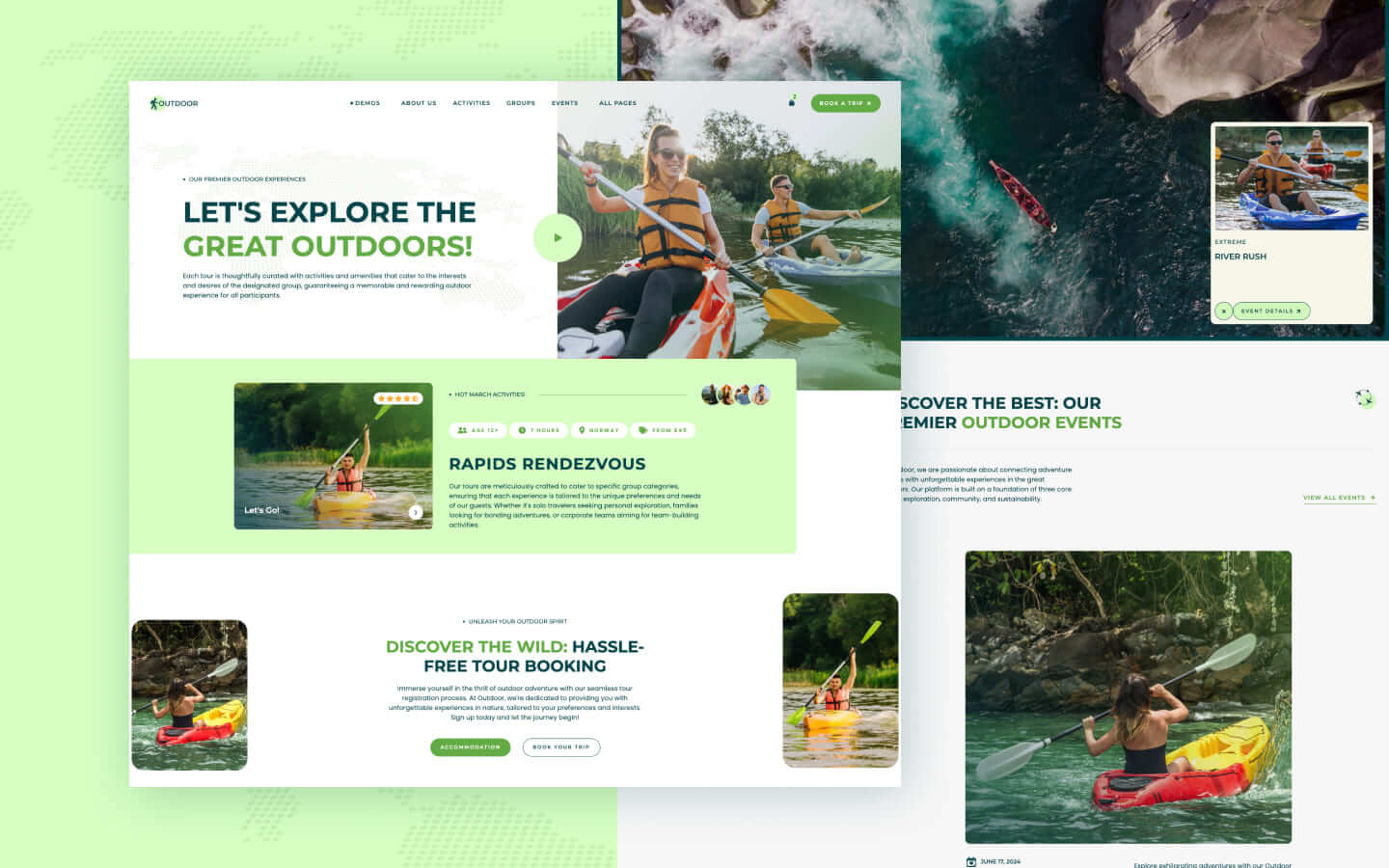 Outdoor 128 - Wellness HTML5 Responsive Website Template