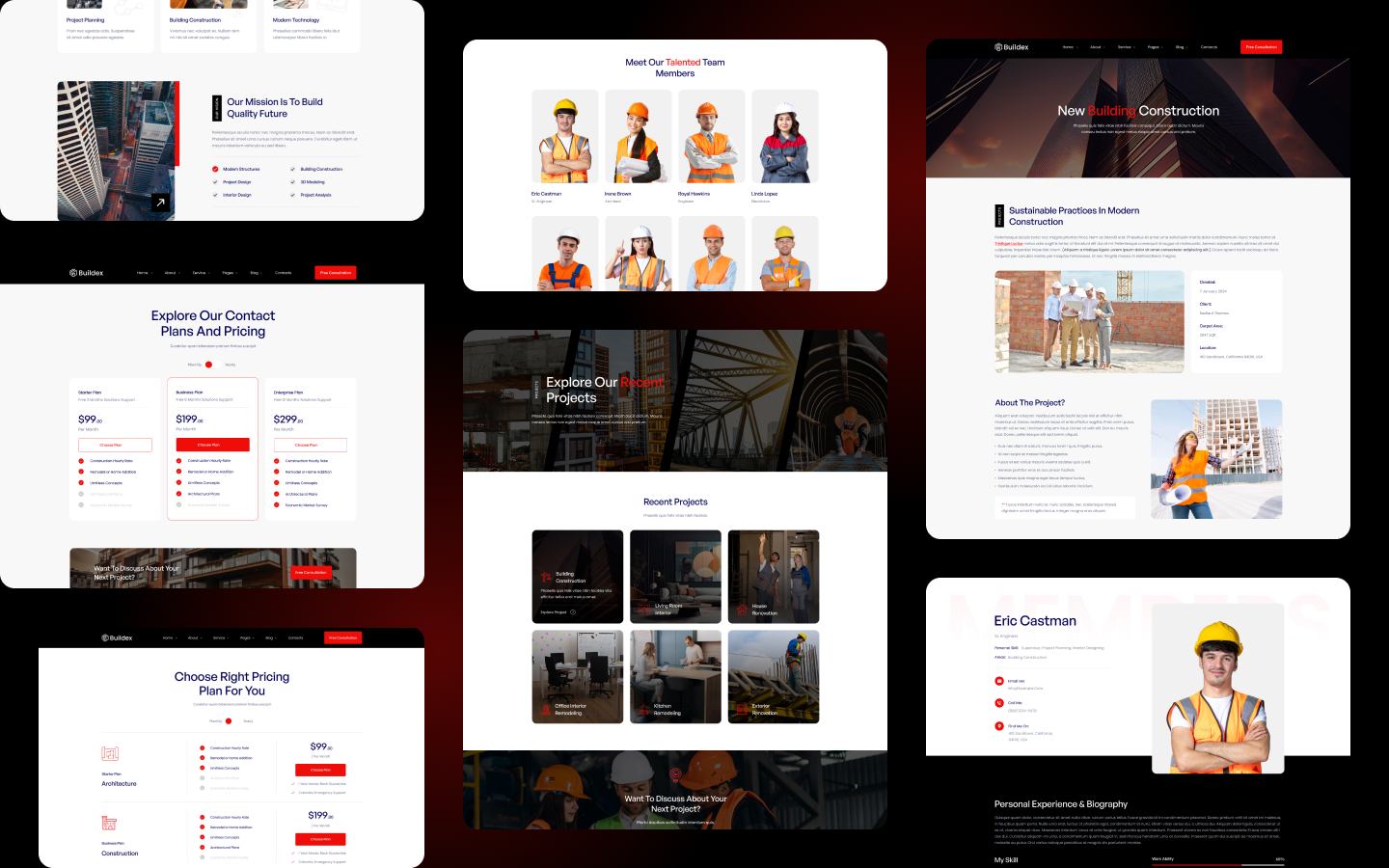 Buildex - Construction HTML5 Responsive Website Template
