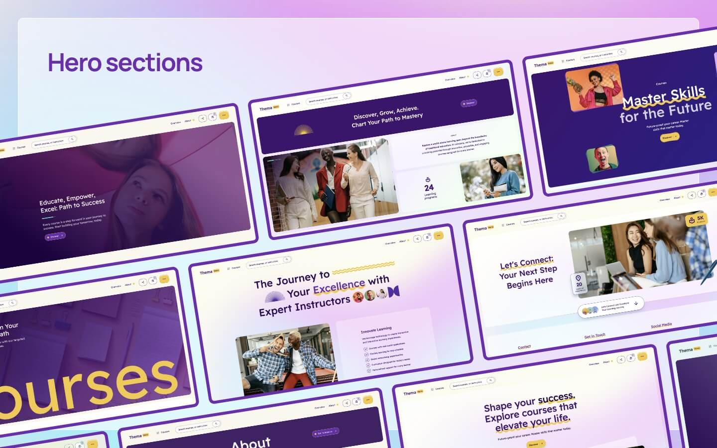 Thema - Education HTML5 Responsive Website Template