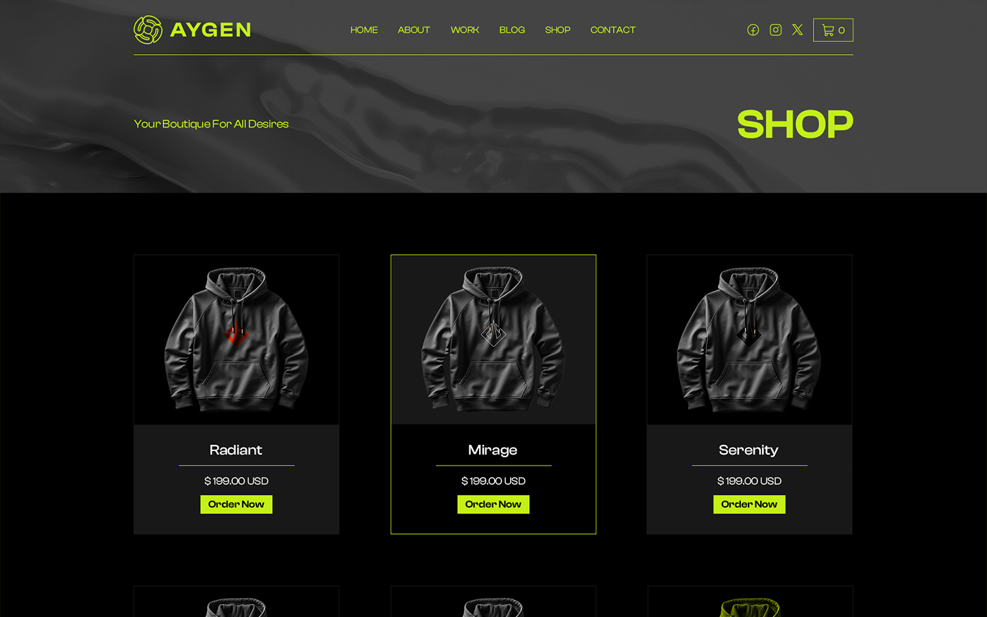 Aygen - Portfolio HTML5 Responsive Website Template