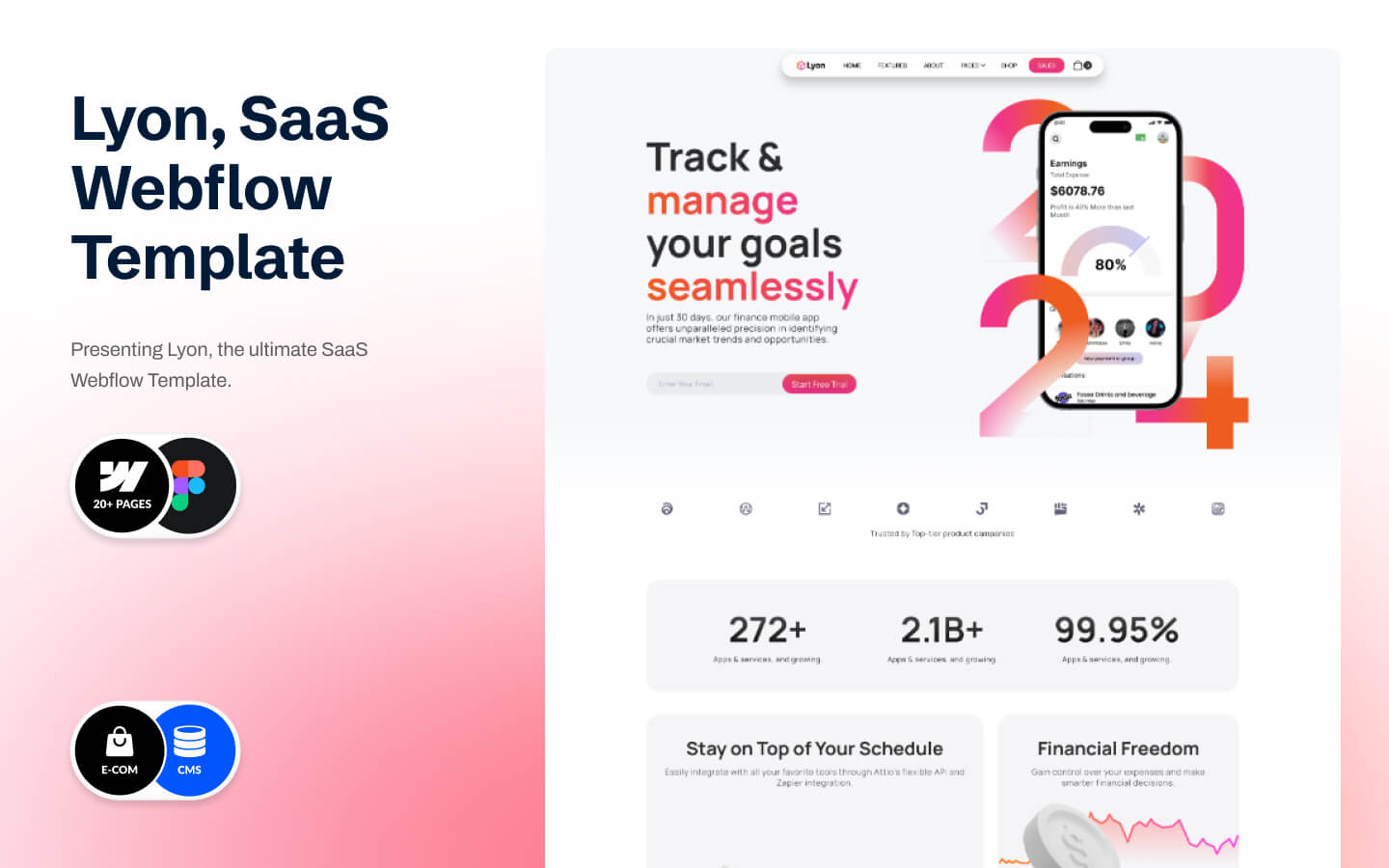 Lyon - SaaS HTML5 Responsive Website Template