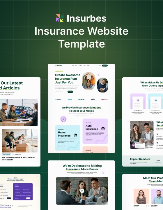 Insurbes - Insurance HTML5 Responsive Website Template