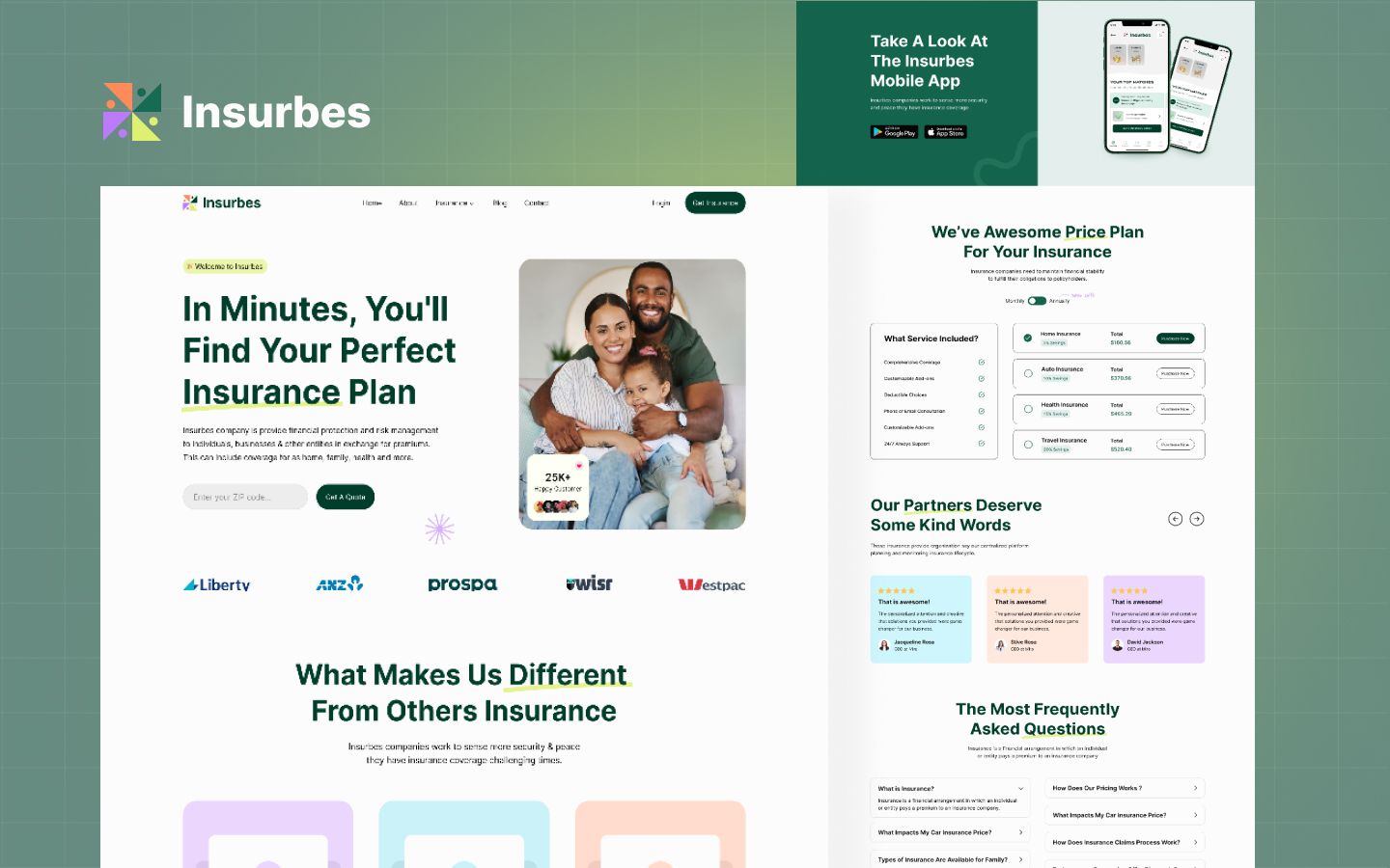 Insurbes - Insurance HTML5 Responsive Website Template