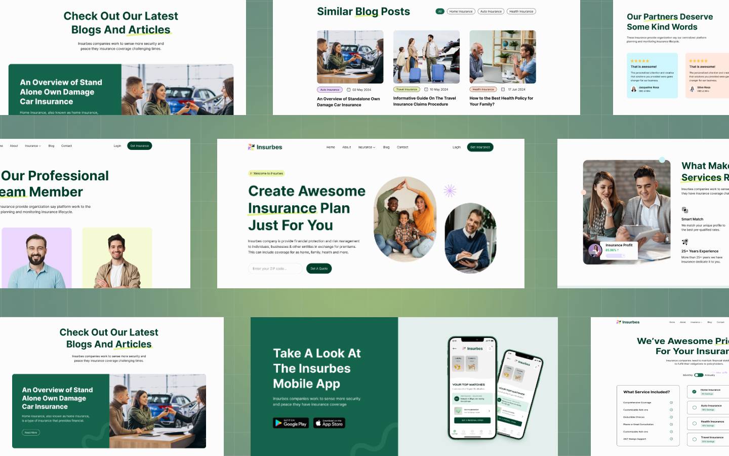 Insurbes - Insurance HTML5 Responsive Website Template