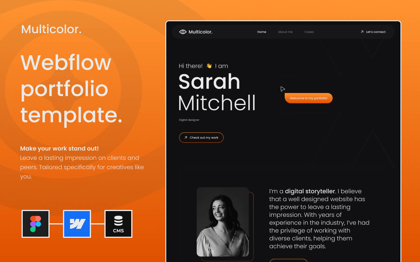 Multicolor - Portfolio HTML5 Responsive Website Template