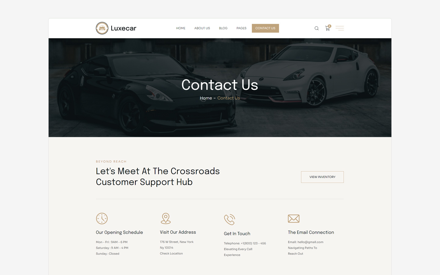 Luxecar - Cars HTML5 Responsive Website Template