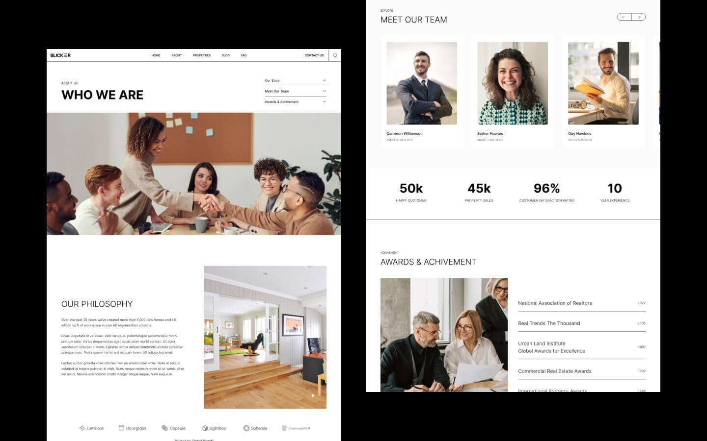 Blicker - Real Estate HTML5 Responsive Website Template