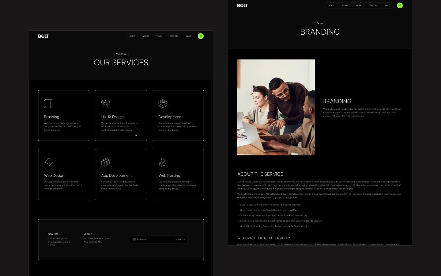 Bolt - Agency HTML5 Responsive Website Template