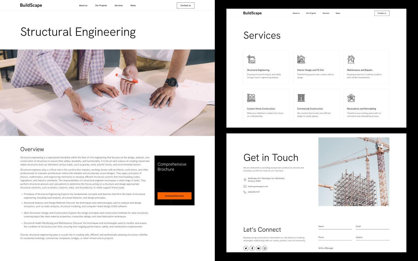 BuildScape - Construction HTML5 Responsive Website Template