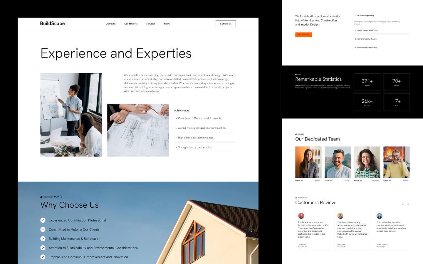 BuildScape - Construction HTML5 Responsive Website Template