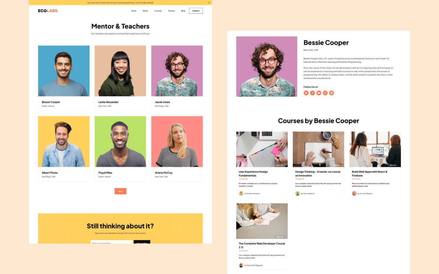 Ecolabs - School HTML5 Responsive Website Template