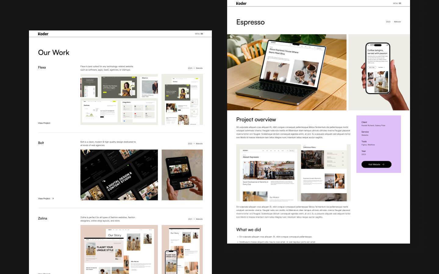 Koder - Agency HTML5 Responsive Website Template