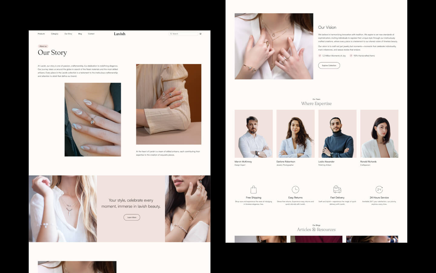 Lavish - Jewelry HTML5 Responsive Website Template