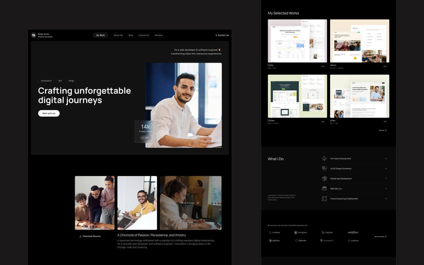 Nolan - Portfolio HTML5 Responsive Website Template