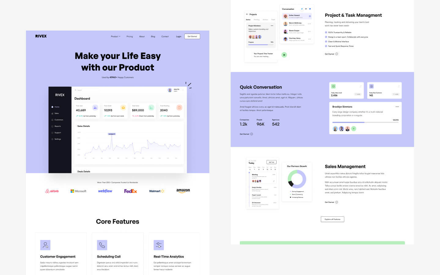 Rivex - SaaS HTML5 Responsive Website Template Rivex - SaaS HTML5 Responsive Website Template