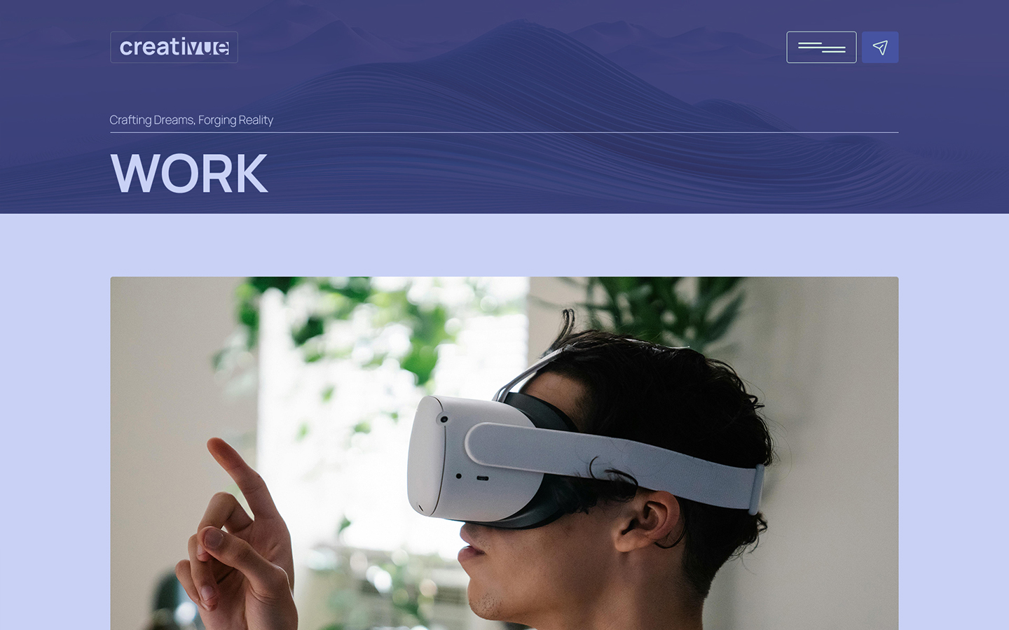 Creativue - Personal HTML5 Responsive Website Template
