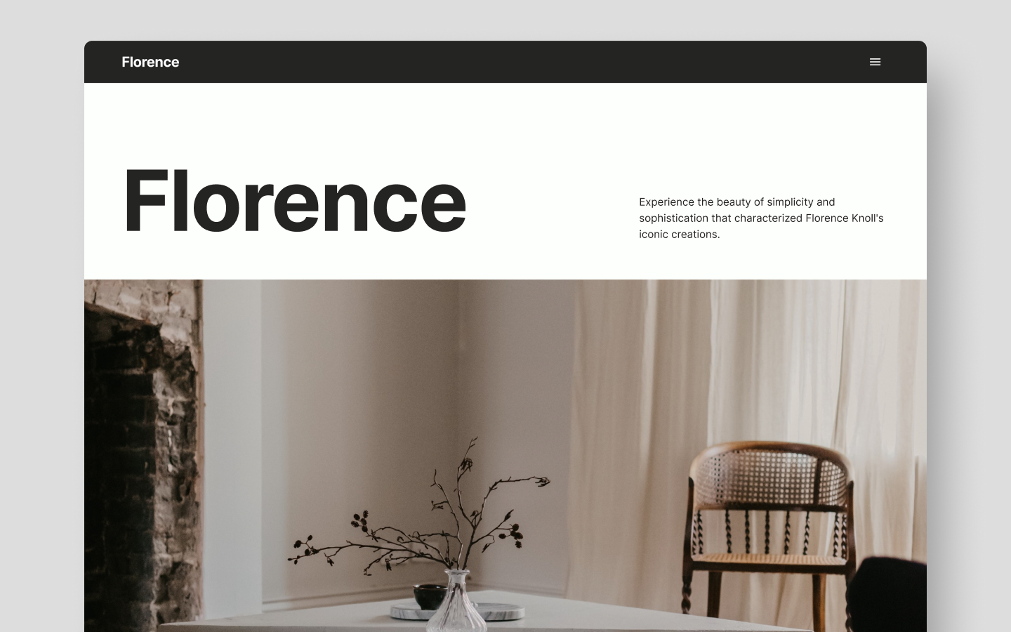 Florence Architecture - Architecture HTML5 Responsive Website Template