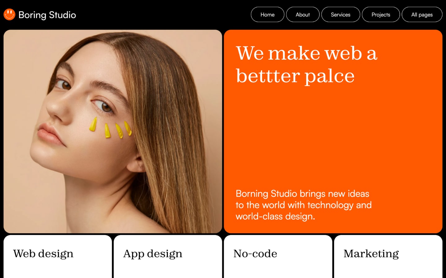 Boring Studio - Agency HTML5 Responsive Website Template