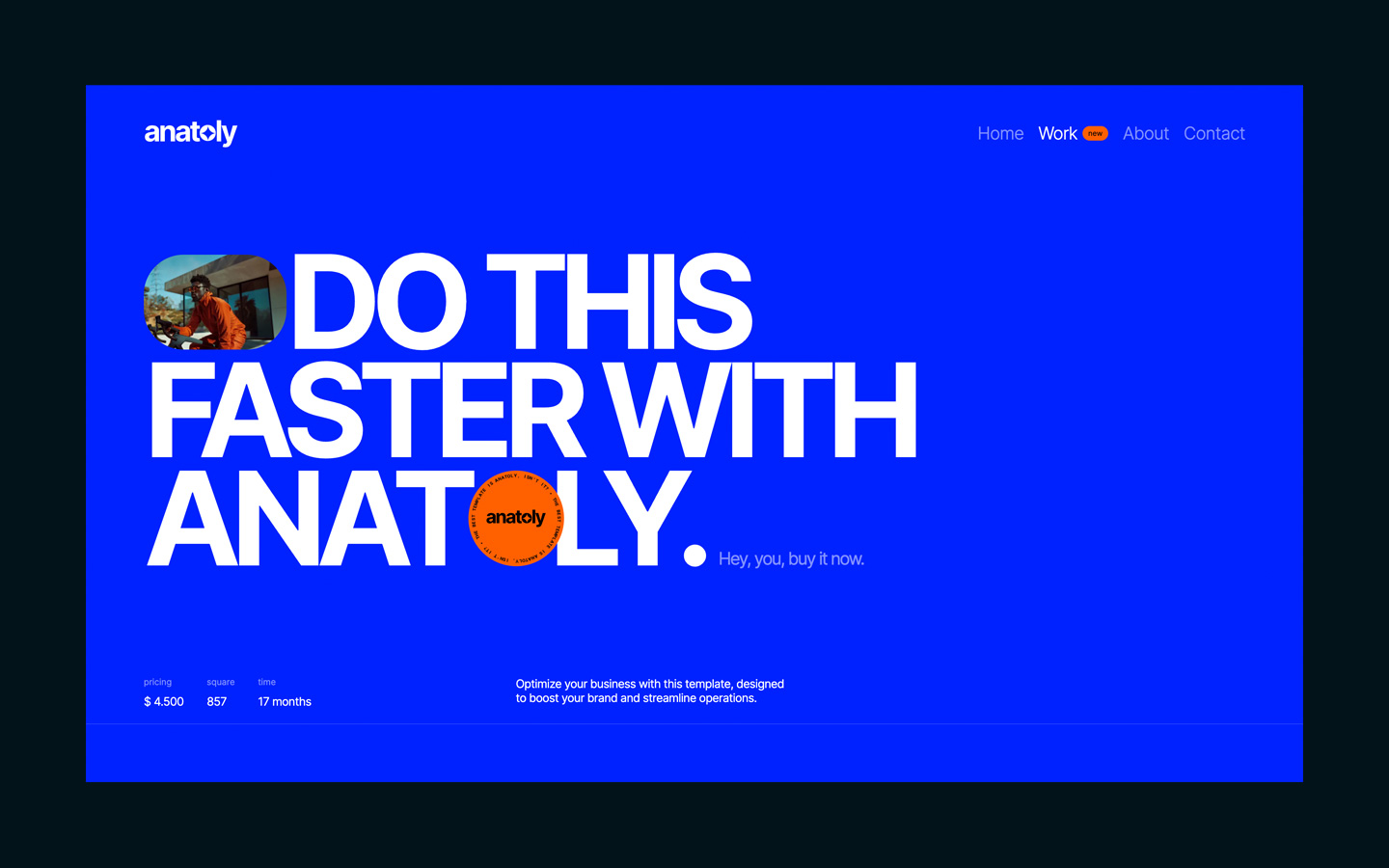 Anatoly - Corporate HTML5 Responsive Website Template