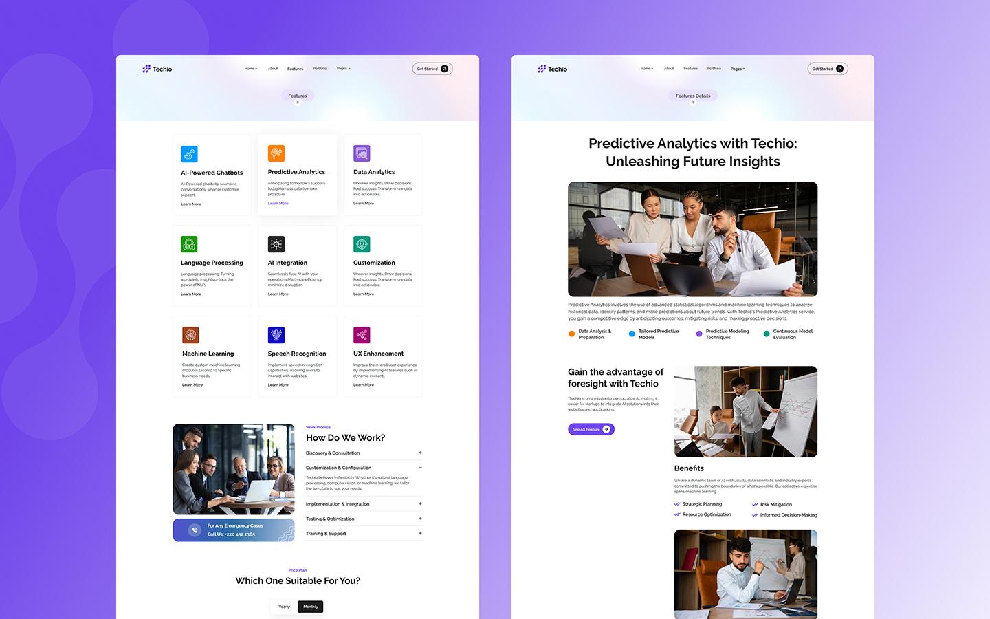 Techio - Startup HTML5 Responsive Website Template