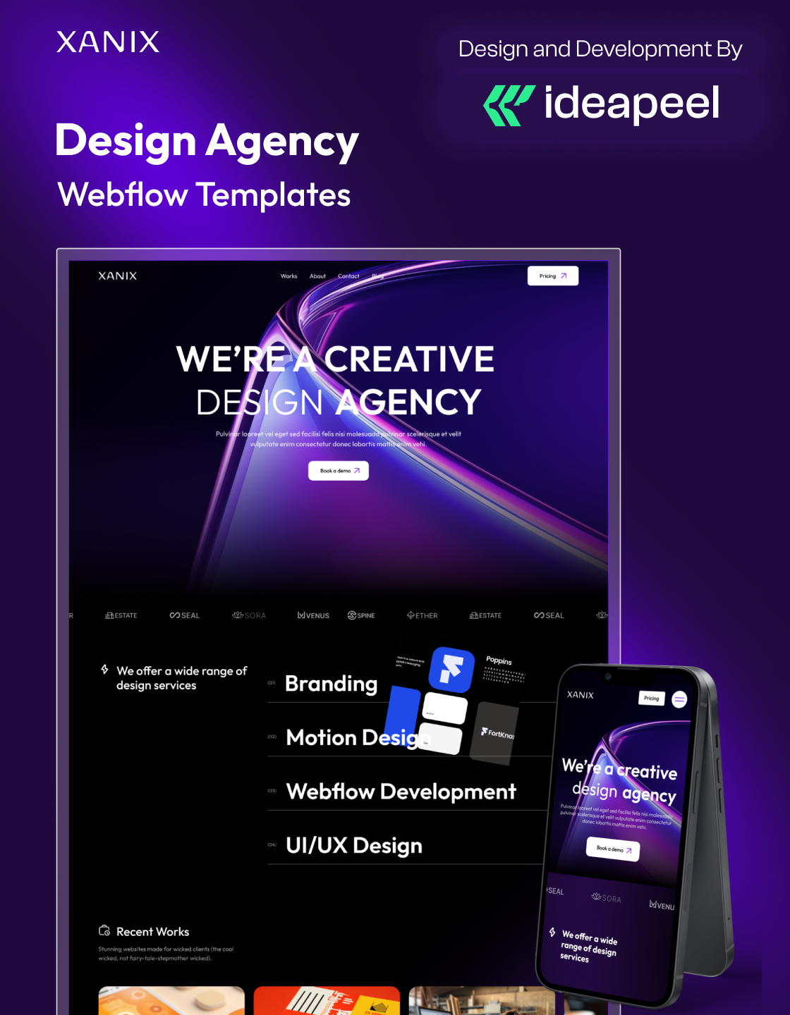 Xanix by ideapeel | Muzli Creative Store