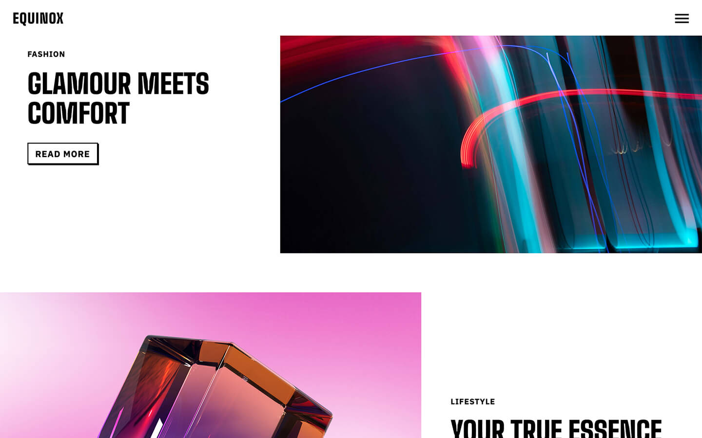 Equinox - Agency HTML5 Responsive Website Template