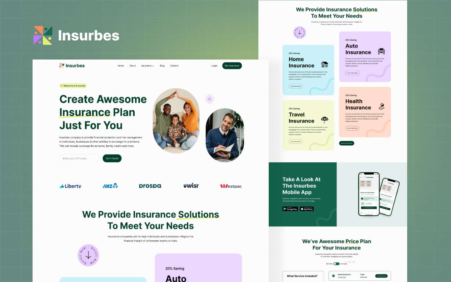 Insurbes - Insurance HTML5 Responsive Website Template
