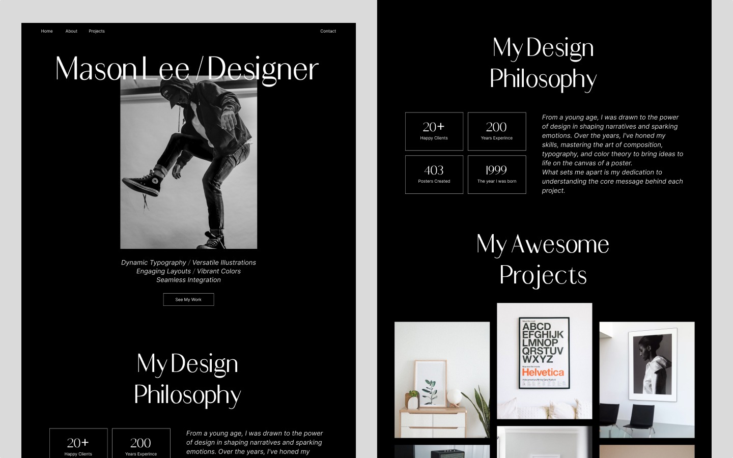 Kuro - Portfolio HTML5 Responsive Website Template