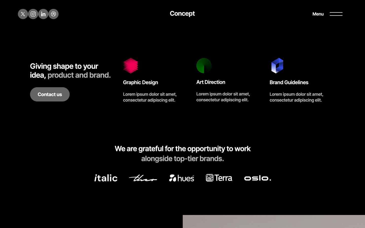 Concept Agency - Agency HTML5 Responsive Website Template