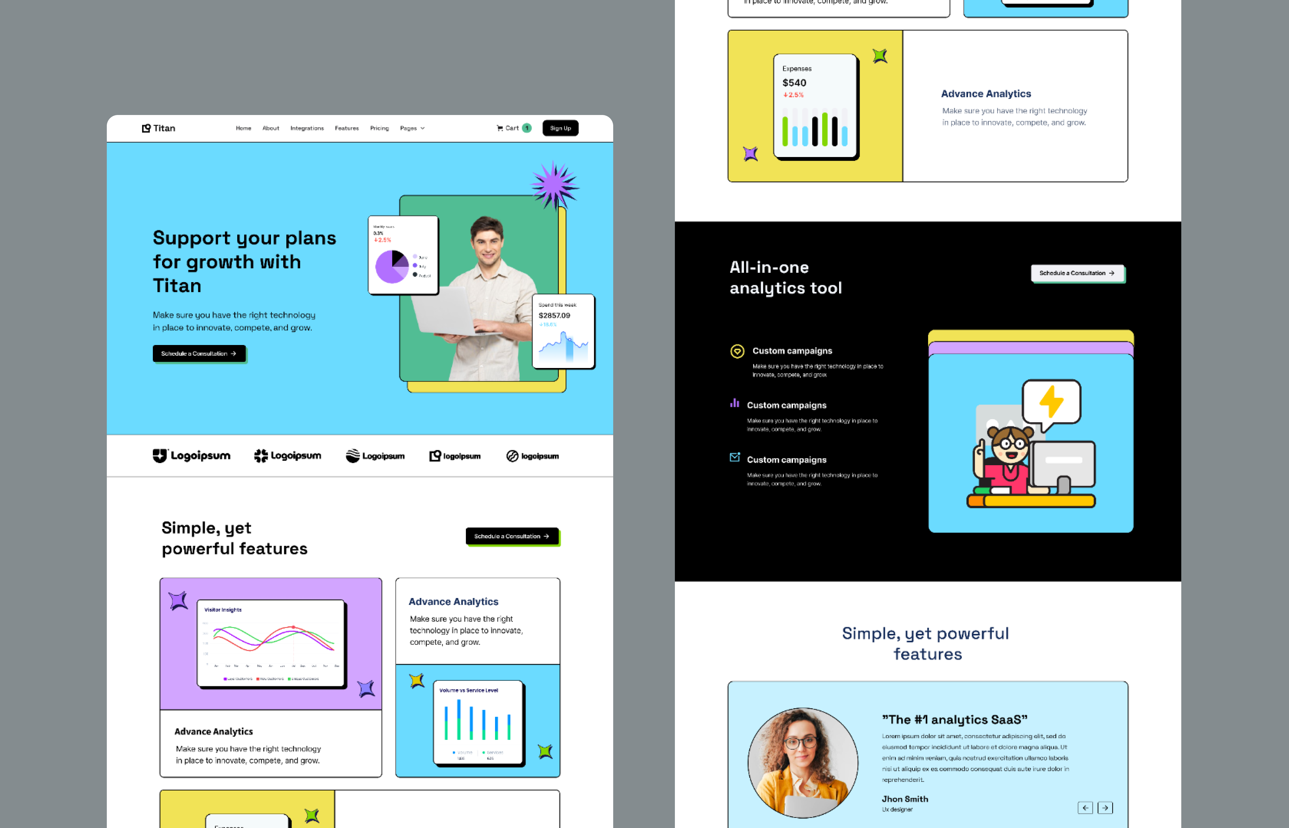Titan - Marketing HTML5 Responsive Website Template