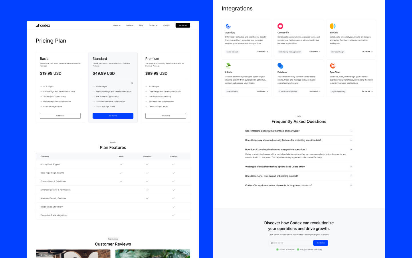Codez - SaaS HTML5 Responsive Website Template Codez - SaaS HTML5 Responsive Website Template