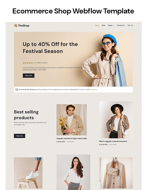 TheShop - Shop HTML5 Responsive Website Template