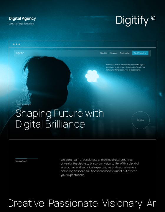 Digitify - Agency HTML5 Responsive Website Template