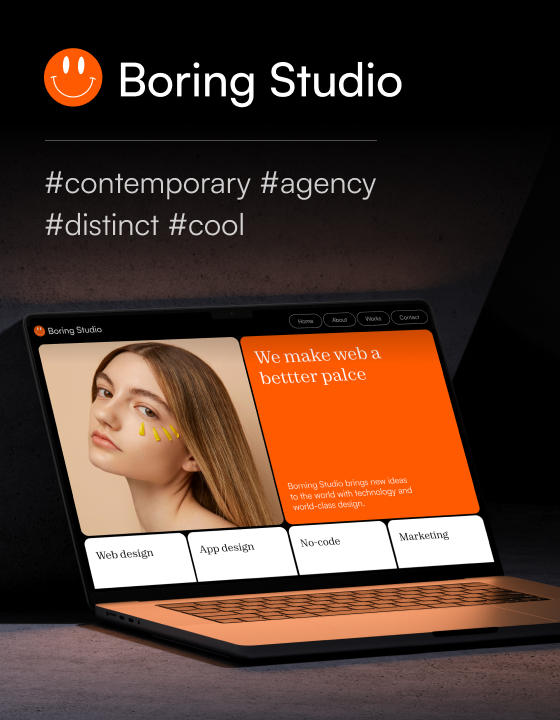 Boring Studio - Agency HTML5 Responsive Website Template