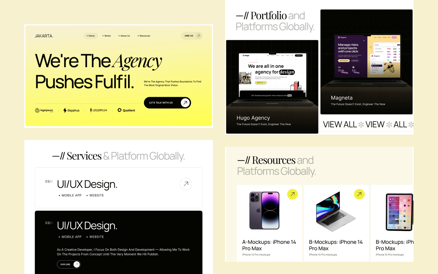 Jakarta - Agency HTML5 Responsive Website Template